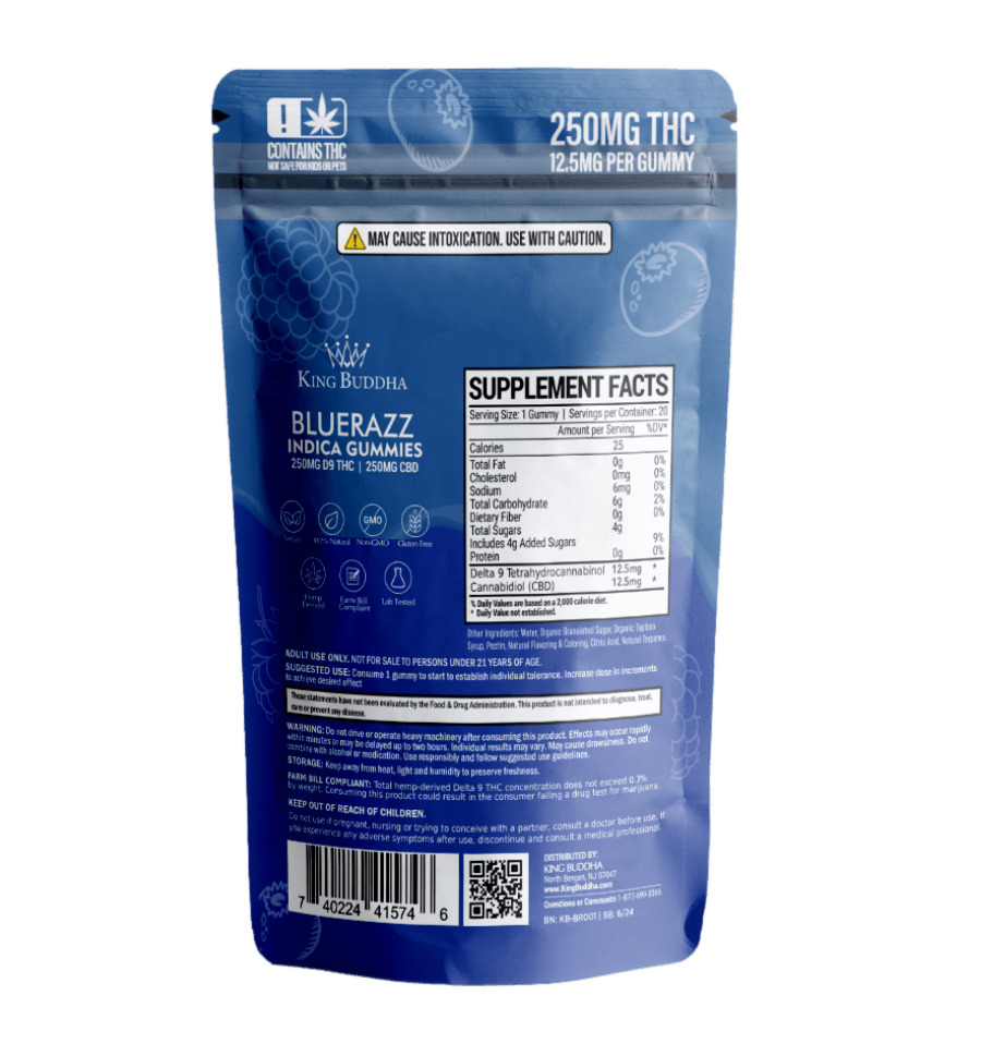 Premium Delta 9 Gummies: Relax & Unwind – King Buddha